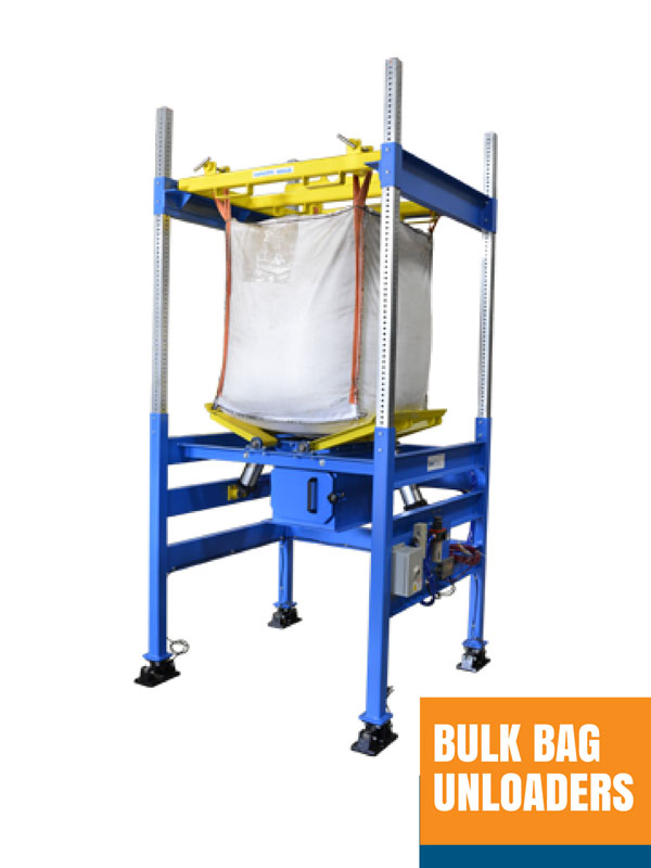 Bulk Bag Unloaders – machines & equipment to unload bulk bags, FIBCs