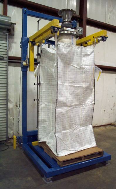 Bulk Bag Filling Equipment to fill one – two ton bulk bags, FIBCs
