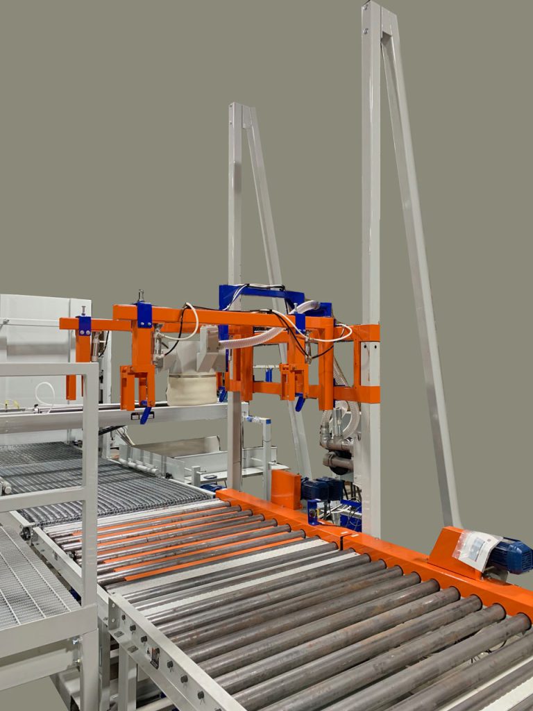 Dual Bulk Bag Fillers with Automatic Pallet Dispensers