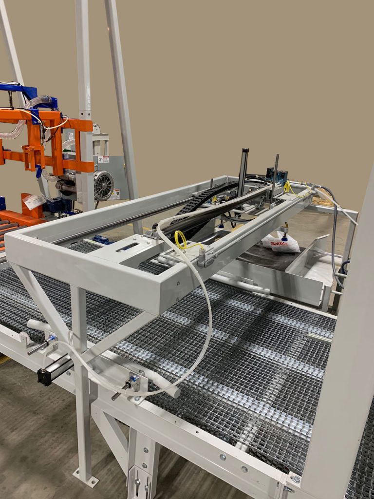 Dual Bulk Bag Fillers with Automatic Pallet Dispensers