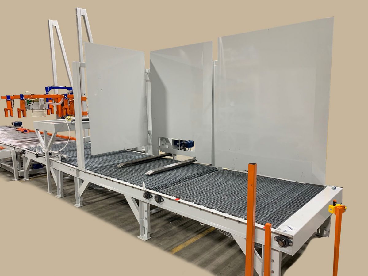 Dual Bulk Bag Fillers with Automatic Pallet Dispensers