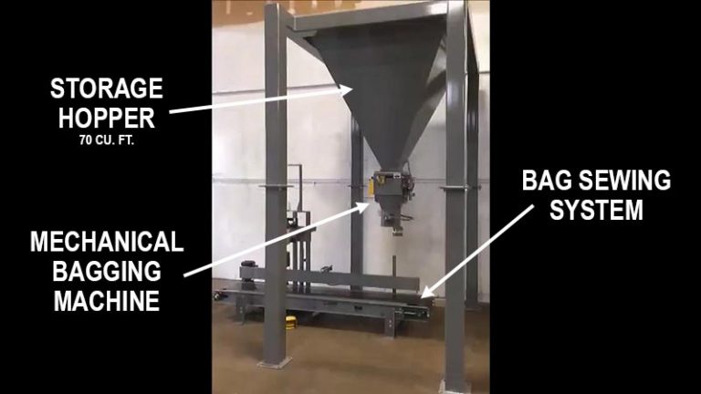 Bagging Deer Corn and Grains into 30 lb to 50 lb Bags | Whole Corn