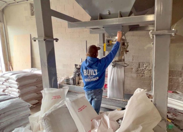 Bagging Deer Corn and Grains into 30 lb to 50 lb Bags | Whole Corn