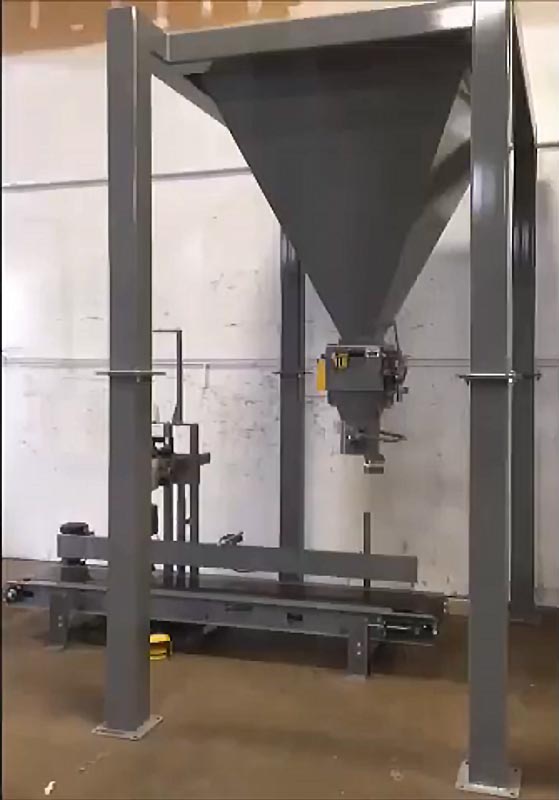 Animal Feed Bagging Machine & System for 20-100 lb. Bags