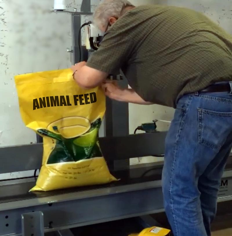 Animal Feed Bagging Equipment and Systems for 20-100 lb. Bags