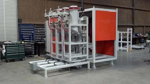 Images and Videos of Automatic Valve Bag Placer Machines