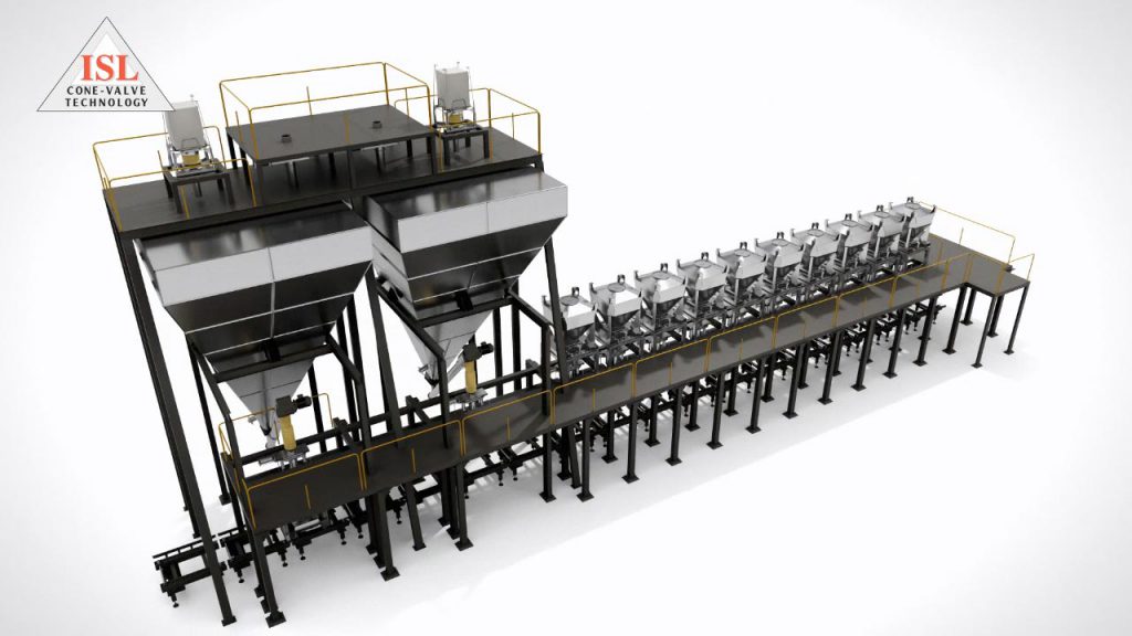 IBC Blending Batching Mixing | Industrial Powder Blending in IBCs