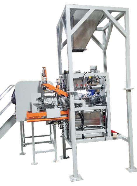Bag Sealing Machine Uses Ultrasonic Sealer for Breading Mix