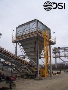 Dust Suppression for Conveyors, Loading, Unloading, and Hoppers