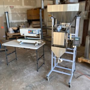 Repackaging Bulk Dry Goods into Small Bags for Sales or Distribution