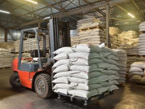 Stop Bags from Sliding in Pallet Stack with Anti-Slip Glue